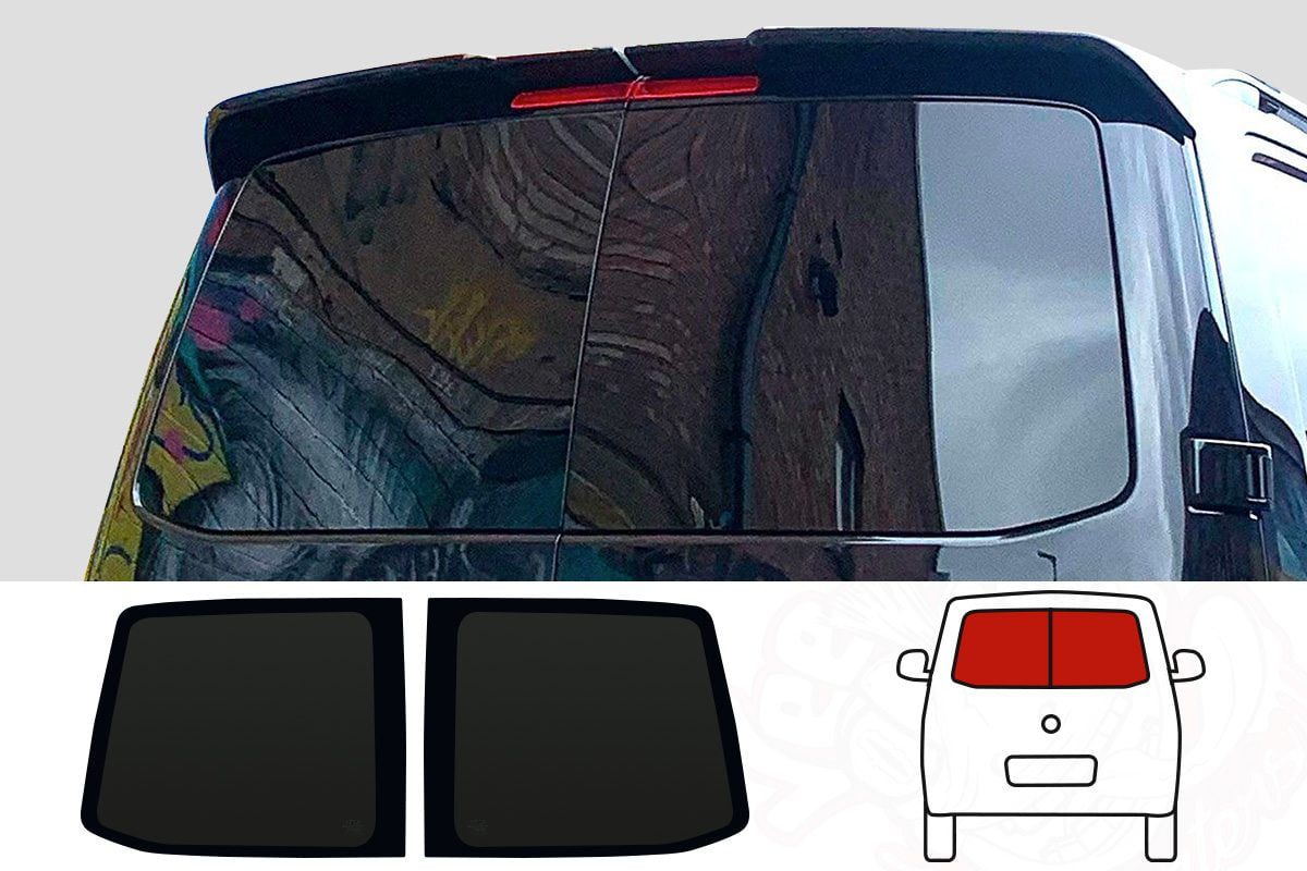 VW T6/T6.1 Twin Rear Door Windows - Vee Dub Transporters