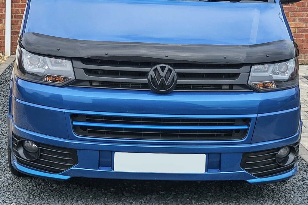 VW T5.1 Primed Sportline Style Front Spoiler - PP Plastic - Vee Dub