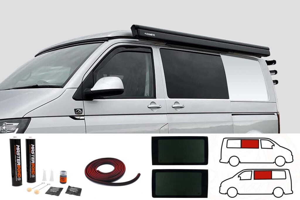 VW T6/T6.1 Full Privacy Window Package (Tinted) - Vee Dub Transporters
