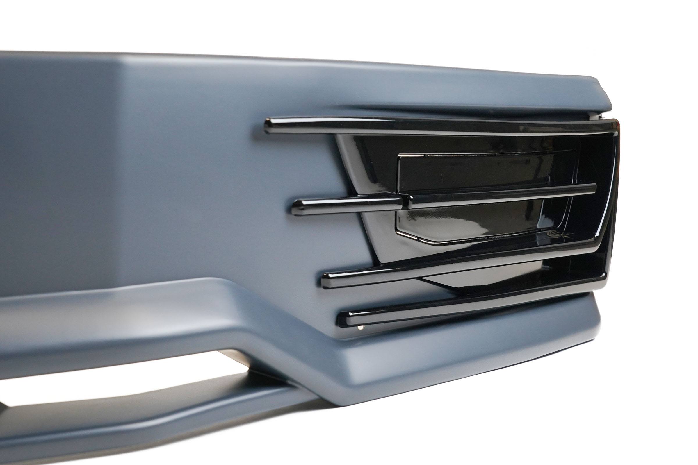 VW T6 Sportline Style Front Spoiler - PP Plastic (Primed) - Vee Dub