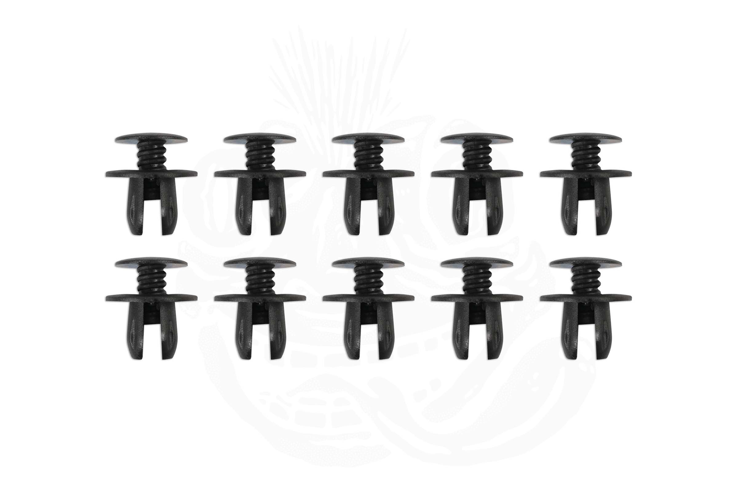 VW T5/T5.1 Set of 10 Carpet Lining Clips - Vee Dub