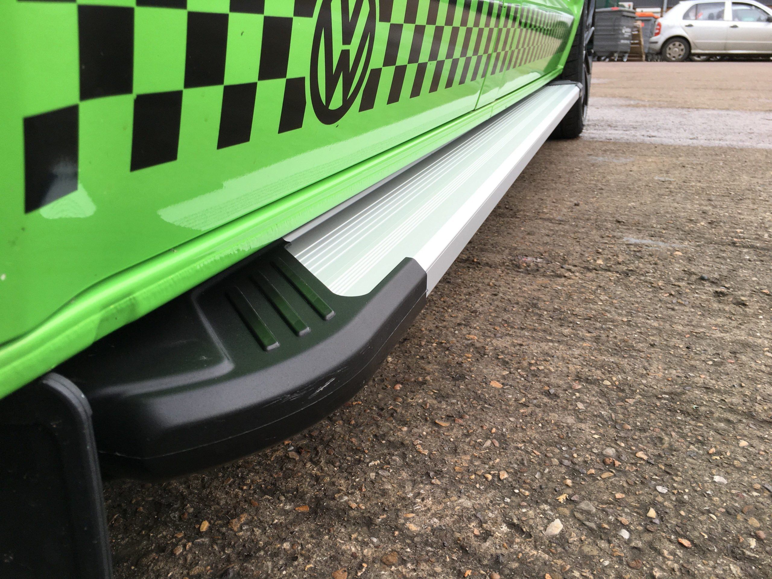 VW T5.1 Aluminium Side Steps - Vee Dub Transporters