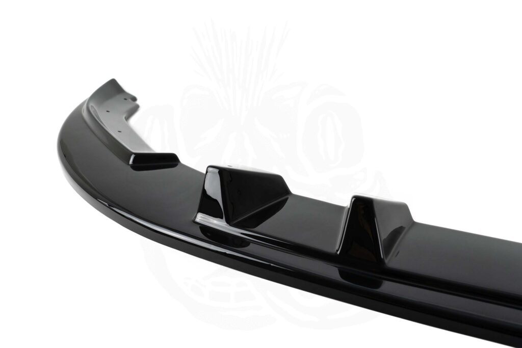 VW T6.1 Gloss Black Front Splitter For Under Genuine Bumper - Vee Dub