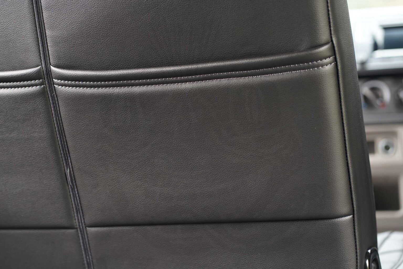 VW T6/T6.1 Alcantara Style Seat Covers - Black