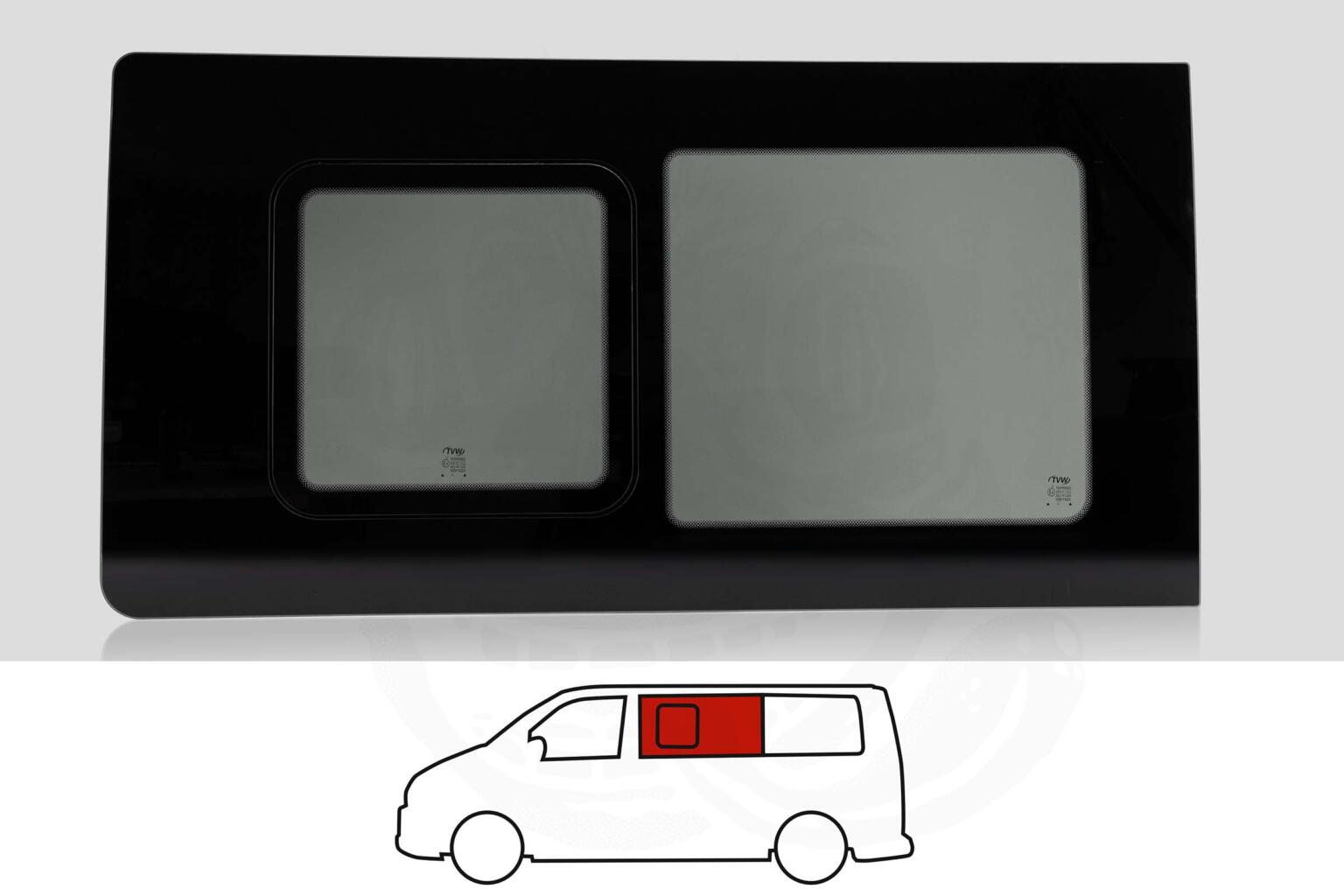 VW T5 Privacy Tinted Conversion Windows - Vee Dub Transporters